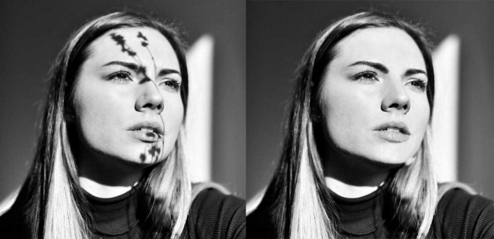 Remove shadow from photo using Dodge Tool - CPE